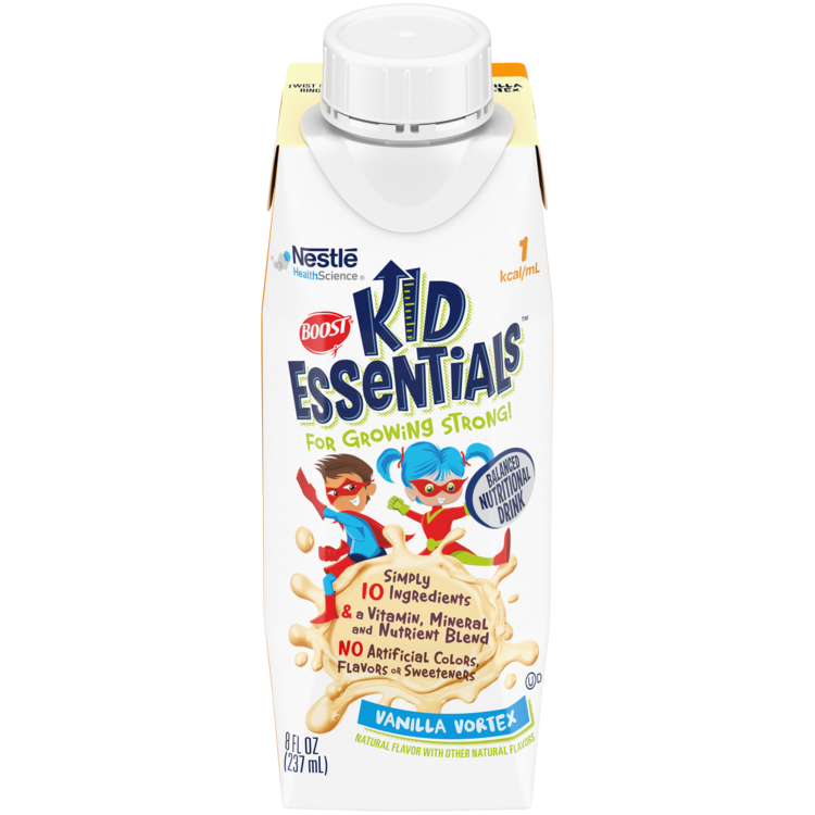 Boost Kid Essentials, Vanilla Vortex 8 oz. Tetra Prisma – Save Rite Medical