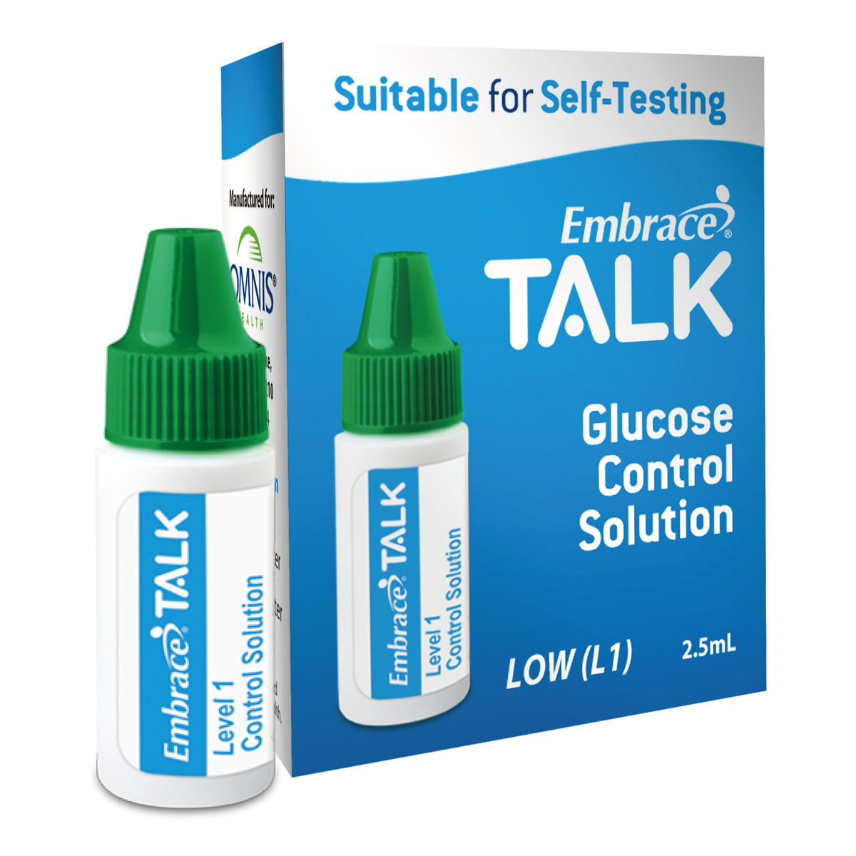 Omnis Health Embrace TALK LO Control Solution – Save Rite Medical
