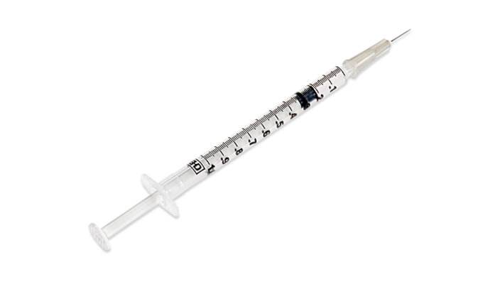 Syringe 1mL S/T with Needle, 27 x3/8 IB – Save Rite Medical