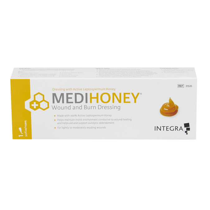 MEDIHONEY Paste 3.5 oz Tube - Advanced Wound Healing with Manuka Honey ...
