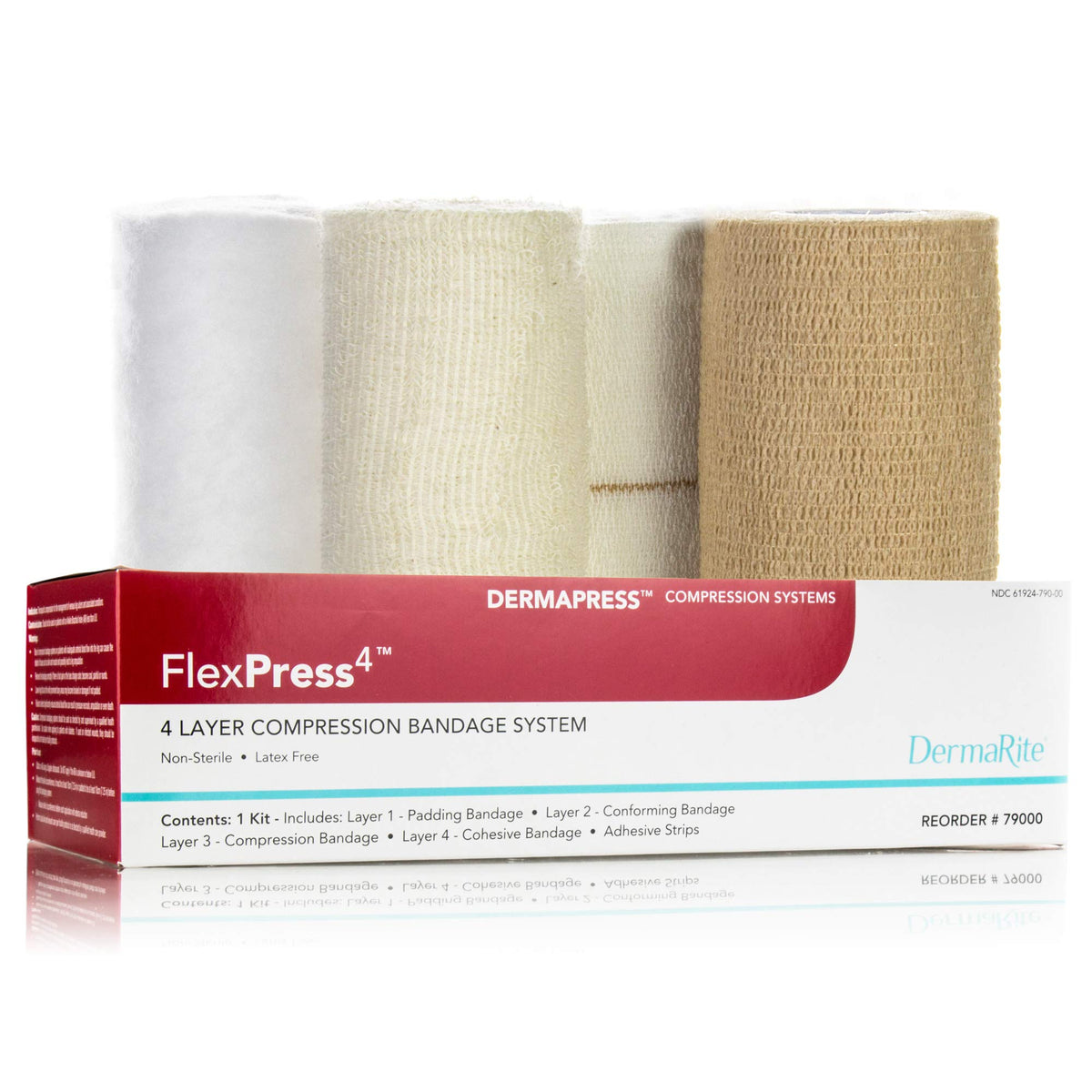 FlexPress 4 Four Layer Compression Bandage System – Save Rite Medical