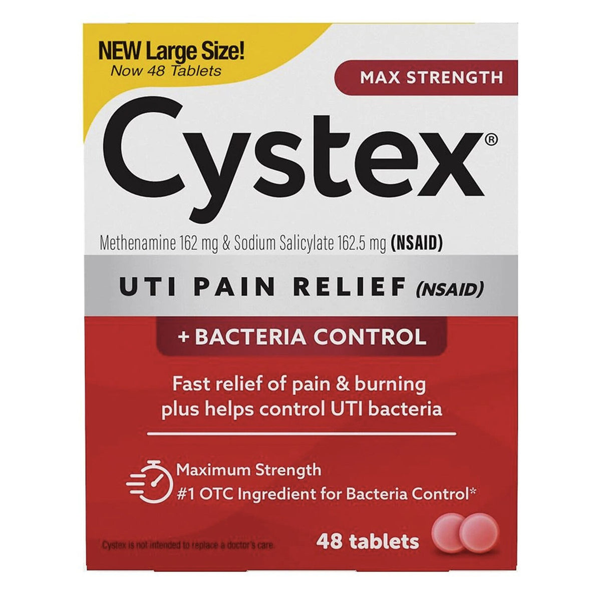 Cystex Urinary Pain Relief Tablets, 48 ct – Save Rite Medical