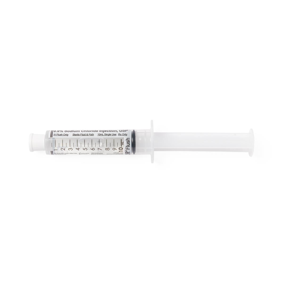 Saline Prefilled USP IV Flush Syringes 10/10 mL 0.9 Sodium Chloride In ...