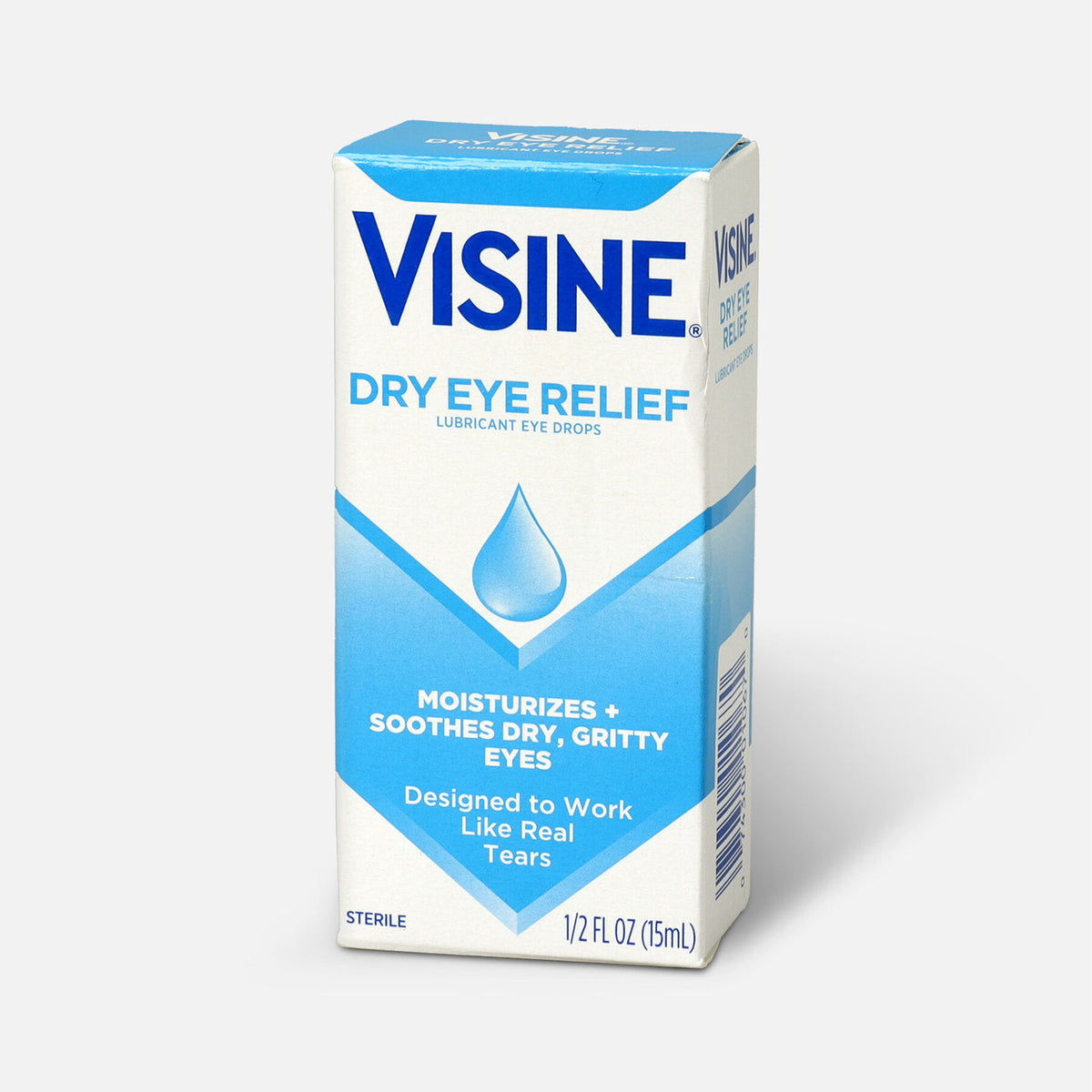 Visine Tears Dry Eye Relief Lubricant Eye Drops, 0.5 fl oz – Save Rite ...