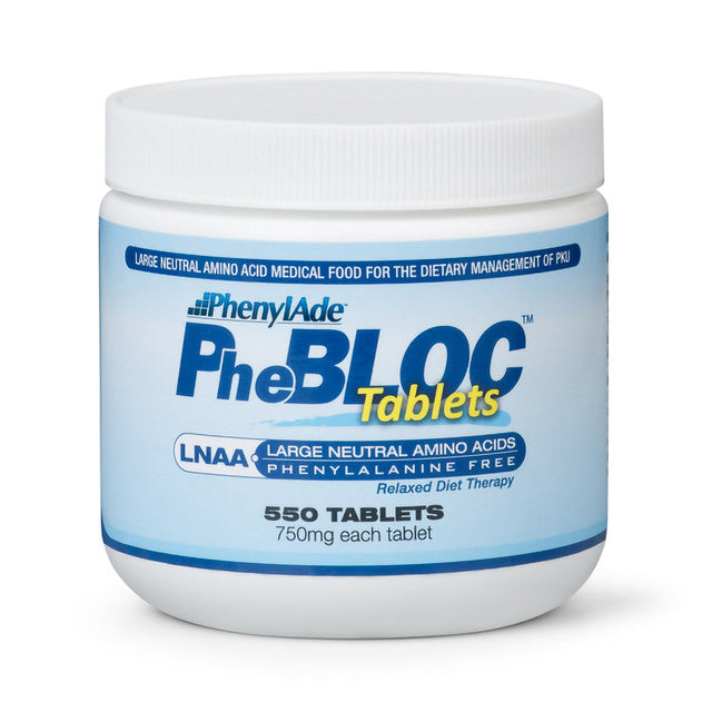 PhenylAde PheBLOC LNAA 750mg Tablet – Save Rite Medical
