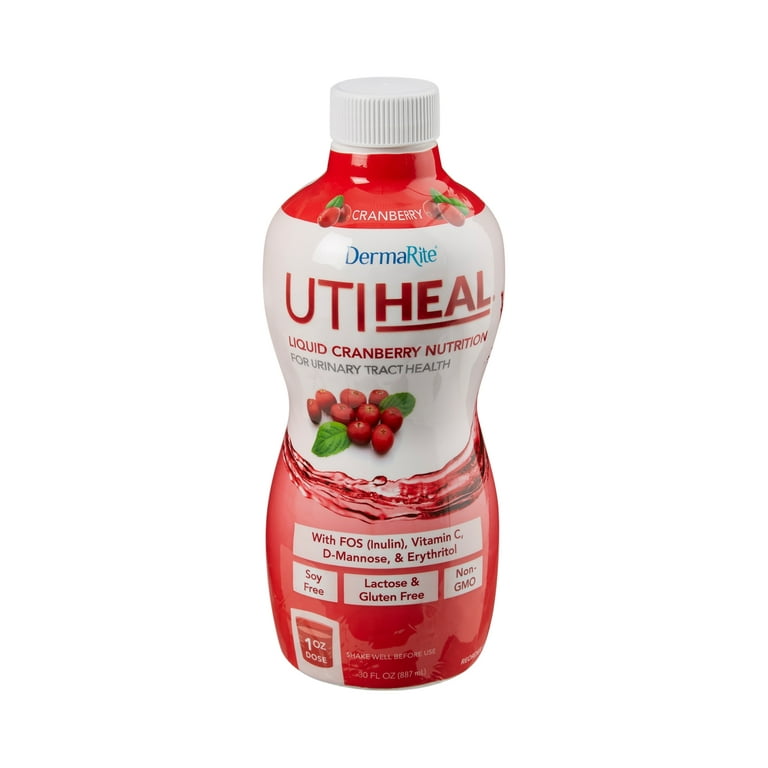 UTI Heal Liquid Cranberry Nutrition, 30 oz Bottle – Save Rite Medical