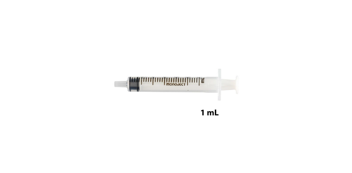 Cardinal Health™ Monoject™ SoftPack Medical Syringe, Regular Luer Tip ...