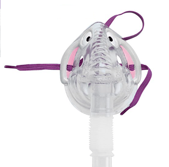 Eden The Elephant Pediatric Aerosol Mask with Tubing – Latex-Free ...