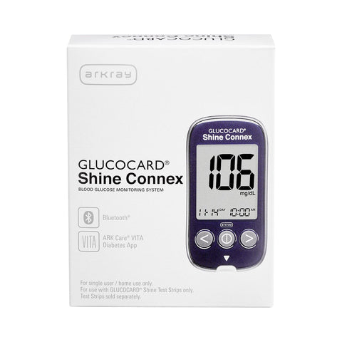 Glucocard Shine Connex Blood Glucose Meter Kit – Save Rite Medical