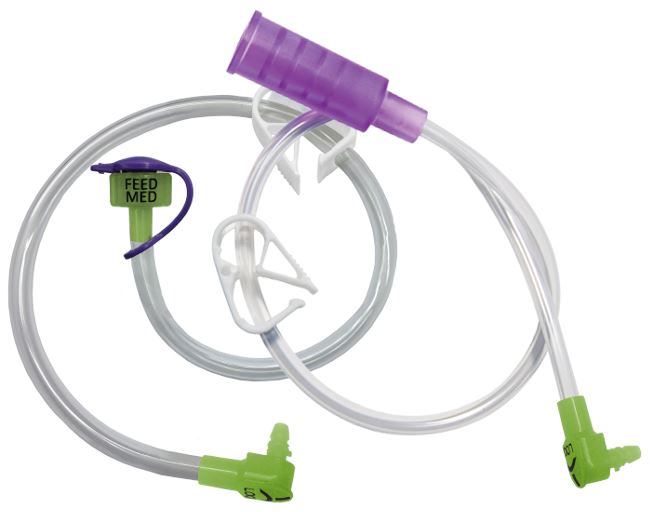 MiniACE Button Irrigation Set, 12 Inch Right Angle Bolus - ENFit – Save ...