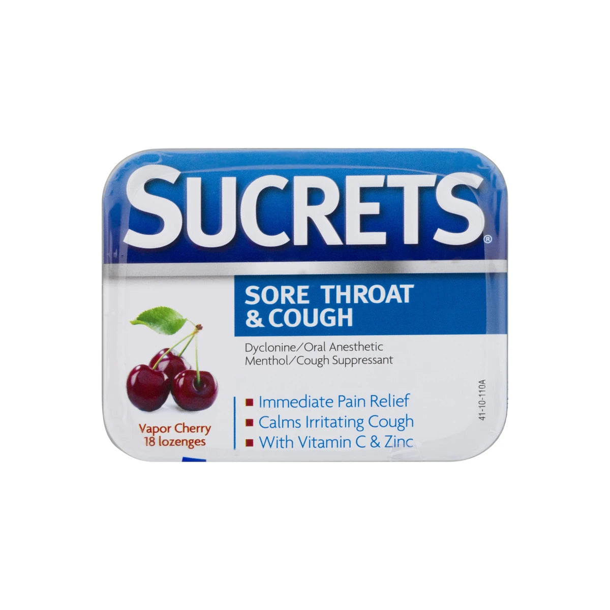 Sucrets Vapor Cherry Sore Throat and Cough Lozenges, 18 ct. – Save Rite ...
