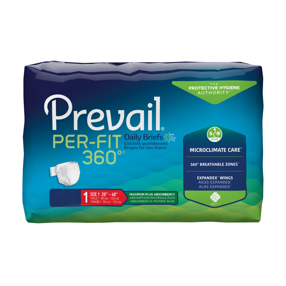 Prevail Per-Fit 360° Unisex Briefs - Maximum Plus Absorbency – Save ...