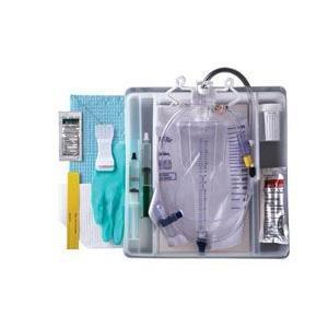 100% Silicone Closed System Foley Catheter Tray 18 Fr 10 cc – Save Rite ...