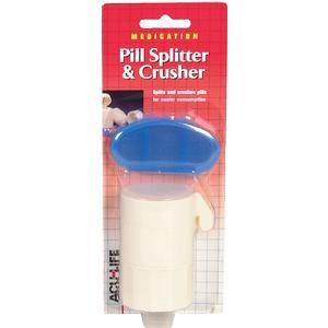 Acu-Life Splitter Crush Pill Box 4-in-1 – Save Rite Medical