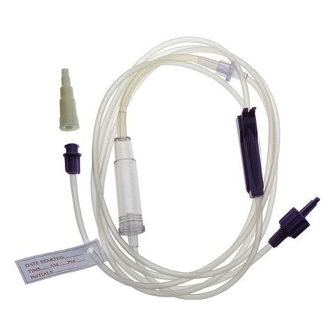 Amsino AMSure® Enteral Feeding Pump Spike Set, with ENFit® And Transit ...