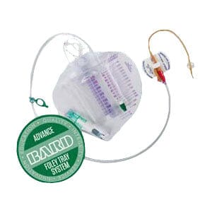 Bard Advance LubriCath® Coude Foley Catheter Tray with 350mL Urine Met