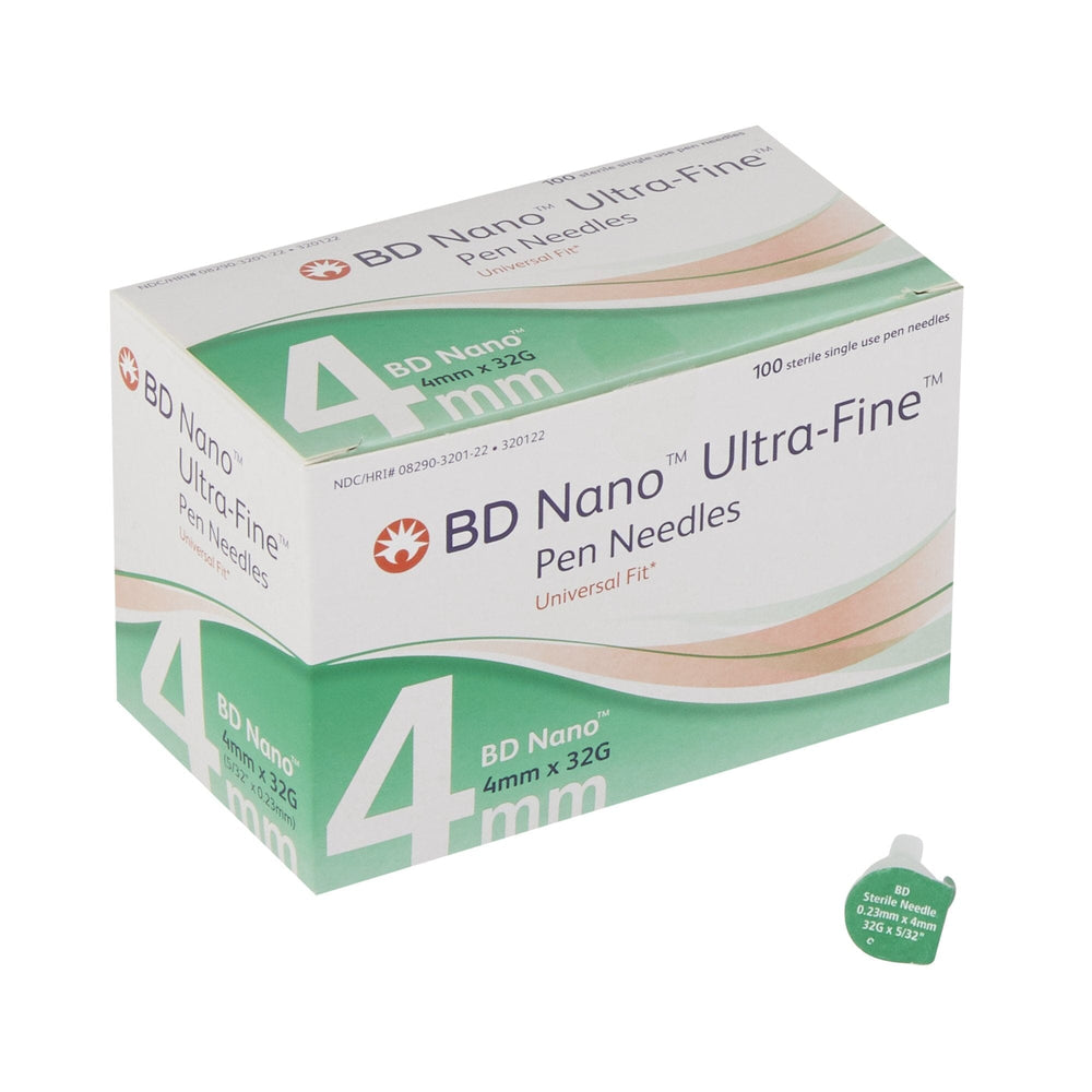 BD Nano Ultra-Fine Pen Needle 32G x 4 mm