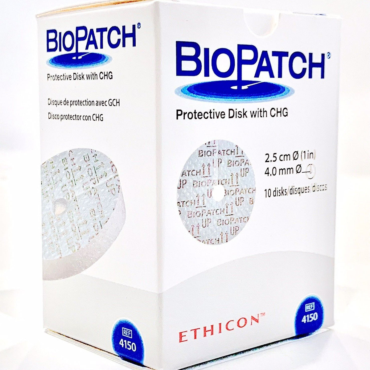 Biopatch Antimicrobial Dressing 1" Disk, 4mm – Save Rite Medical