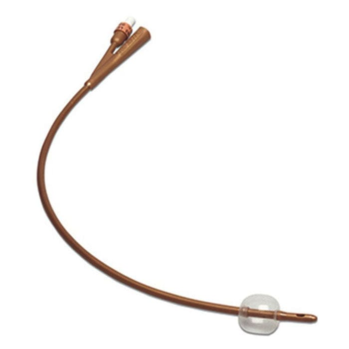 Cardinal Health™ Dover™ 100% Silicone Foley Catheter, Silver Coated, 2