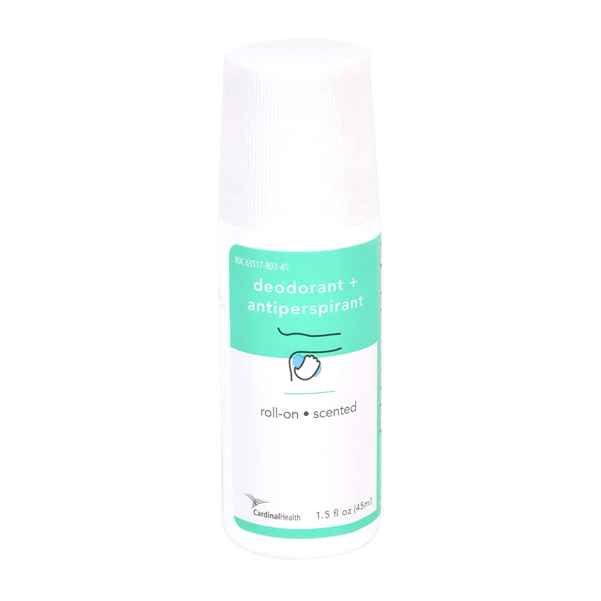 Cardinal Health Scented Antiperspirant Roll-On Deodorant, 1-1/2 oz ...