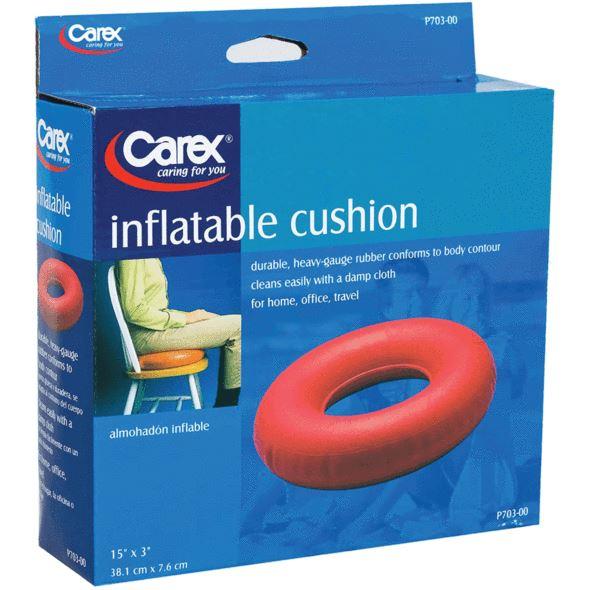 Carex Inflatable Rubber Invalid Cushion 15" x 3" – Save Rite Medical