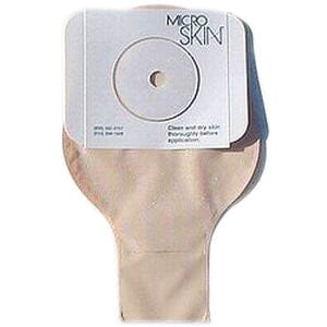 Cymed One-Piece Pre-Cut Ileostomy Drainable Pouch with Microderm Press ...