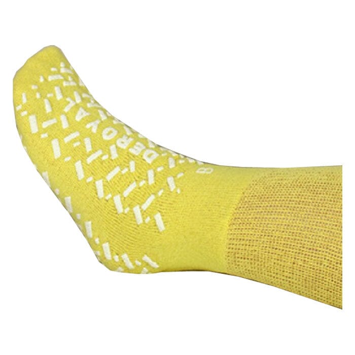 DeRoyal Double Sided Patient Slippers, Bariatric, Plus Size, Yellow ...