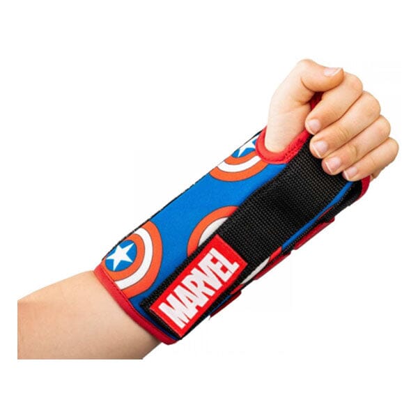 DJO Advantage Comfort Wrist Brace, Pediatric, Left, Marvel Captain Ame ...