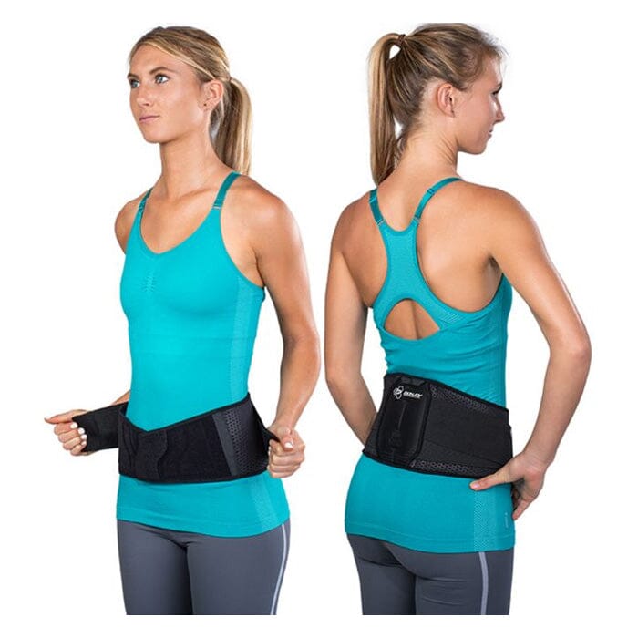 DJO BIONIC™ Orthopedic Back Brace, Medium, 33" to 37" Waist, Black ...