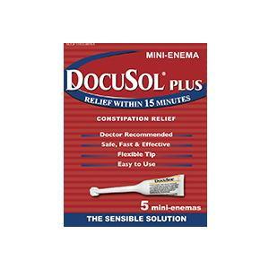 Docusol Plus Mini Enema – Save Rite Medical