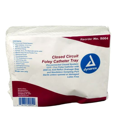 Dynarex Closed System Foley Catheter Trays – Save Rite Medical