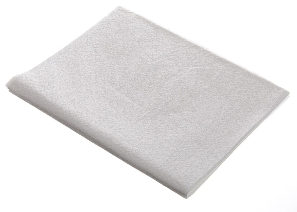 Exam Drape Sheet 40 in x 48 in White Tissue Disposable