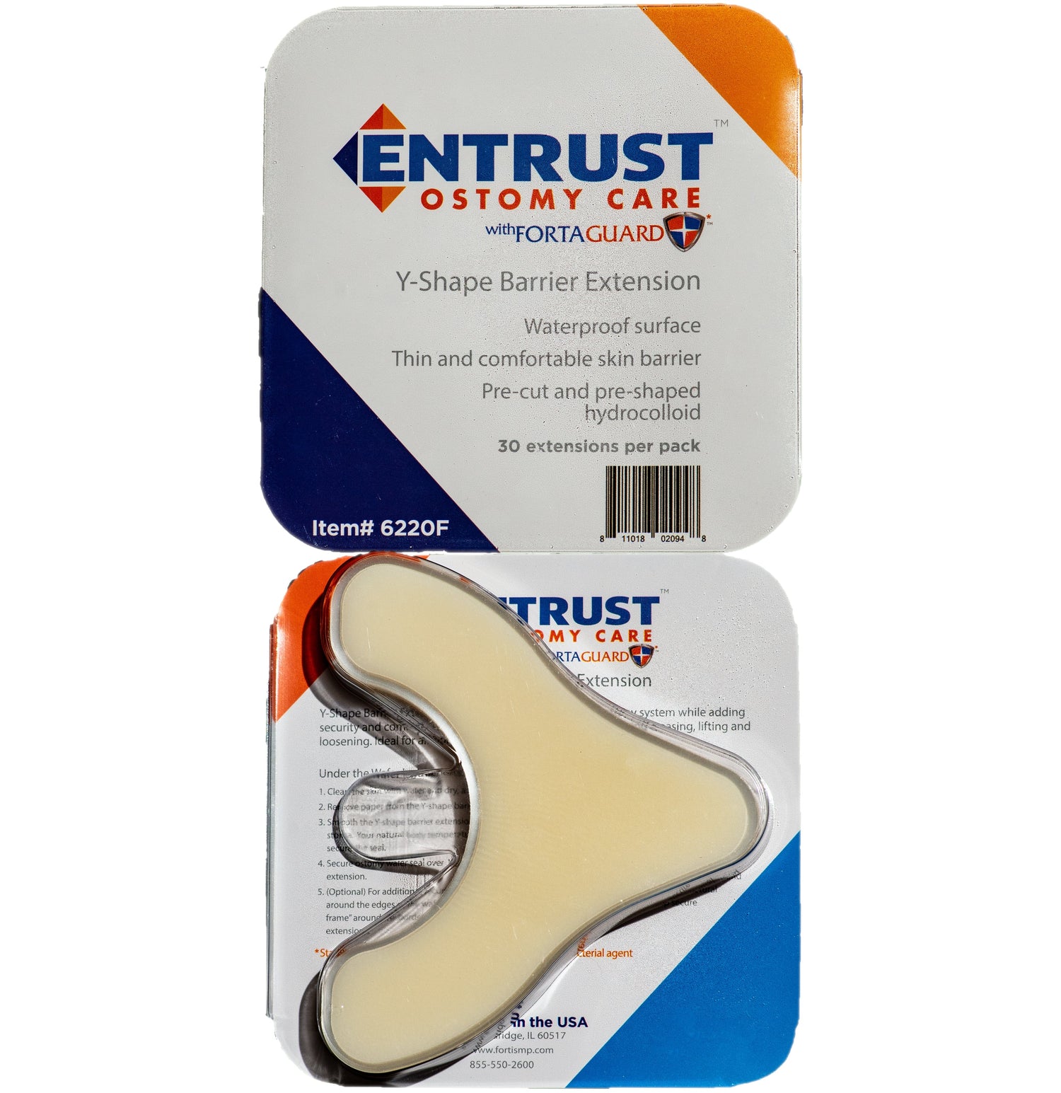 Fortis Entrust™ Barrier Extension, Y Shaped, with FortaGuard™