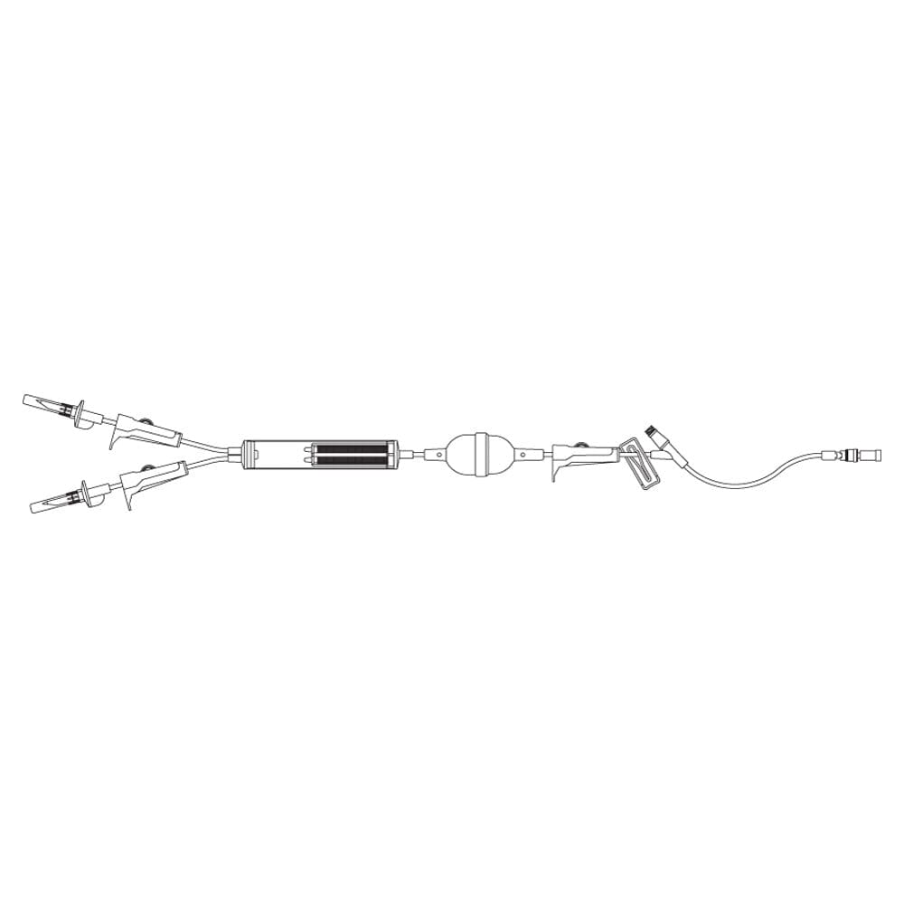 ICU Medical Lifeshield® Blood Administration Set, Macrobore, Clave™ Y ...