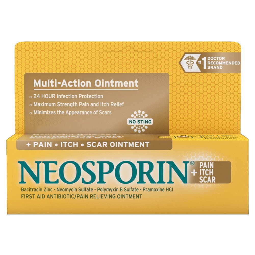 Johnson & Johnson NEOSPORIN® Plus Pain Itch Scar Antibiotic Ointment,