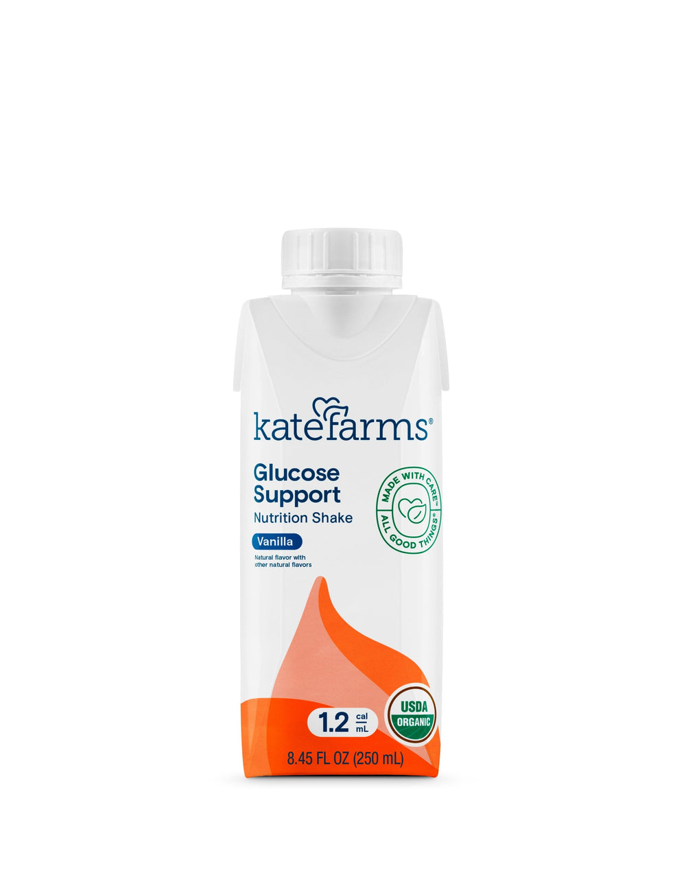 KATE FARMS Glucose Support 1.2 Vanilla, 8.45 fl. oz. (250 mL)