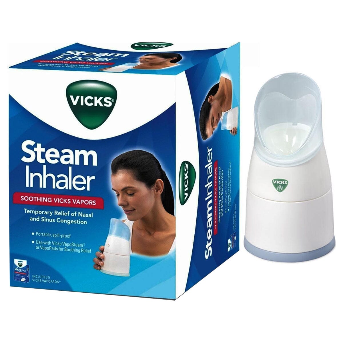 Kaz Vicks® Portable Steam Inhaler – Save Rite Medical