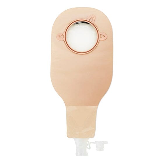 New Image™ Two-Piece High Output Drainable Ostomy Pouch - Soft Tap Clo