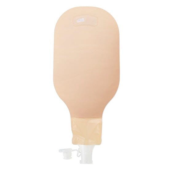 New Image™ Two-Piece High Output Drainable Ostomy Pouch - Soft Tap Clo