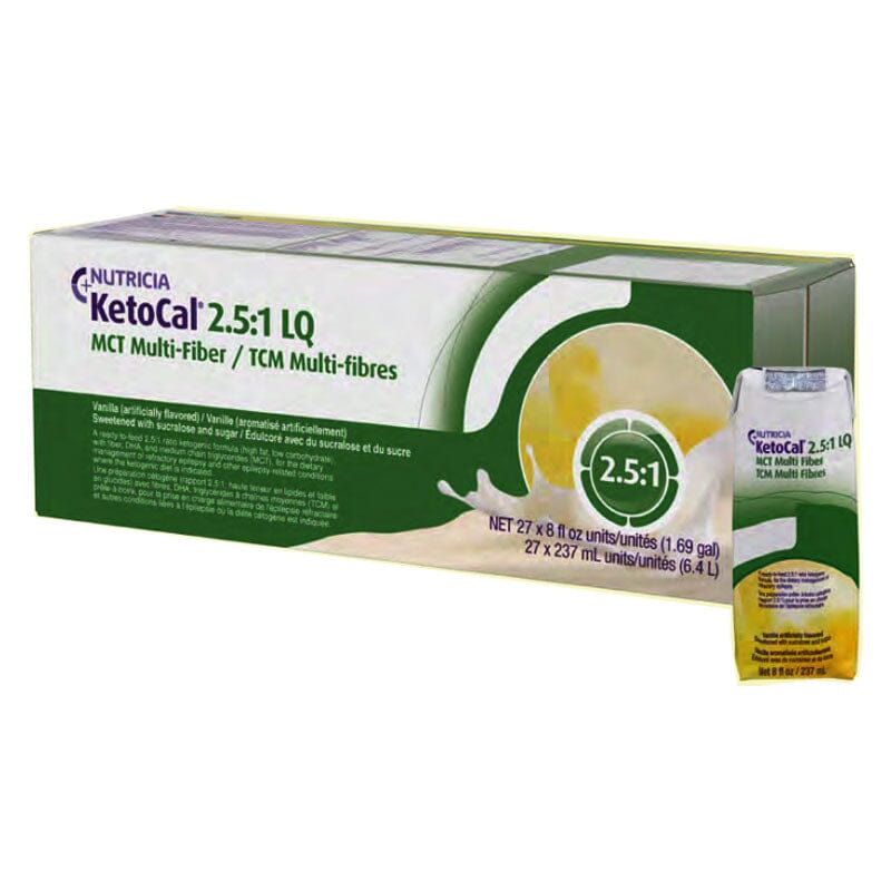 Nutricia KetoCal® 2.5:1 Liquid Ketogenic Formula, 8 oz, Vanilla