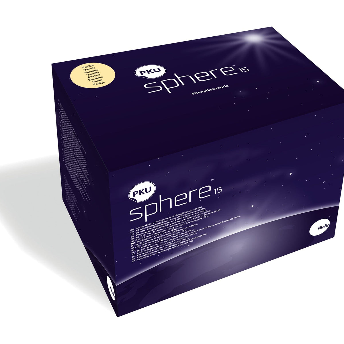 PKU sphere 15 Vanilla 27g Sachet – Save Rite Medical
