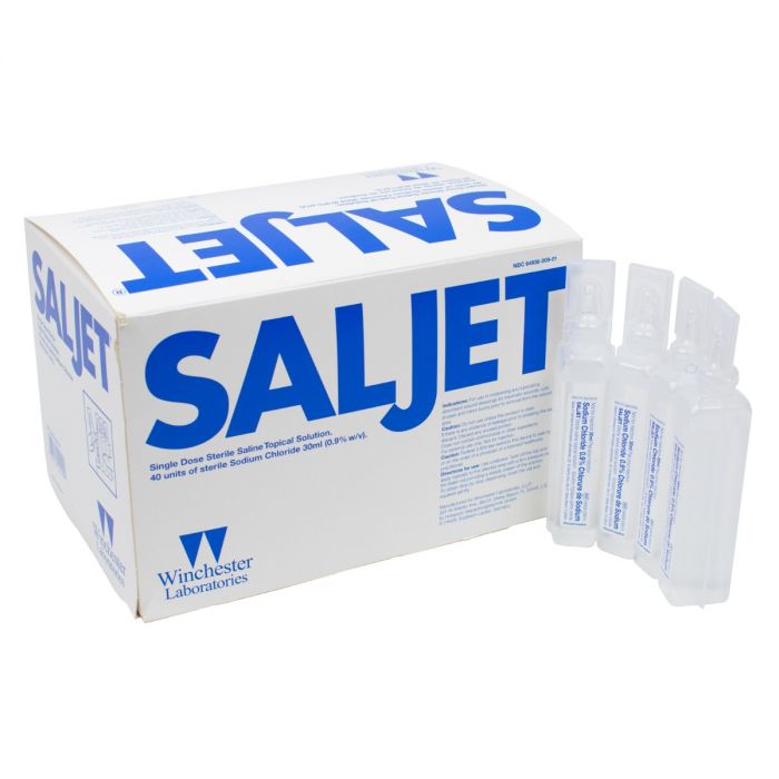 SALJET Single-Use Saline for Irrigation, 30 mL, 0.9% – Save Rite Medical