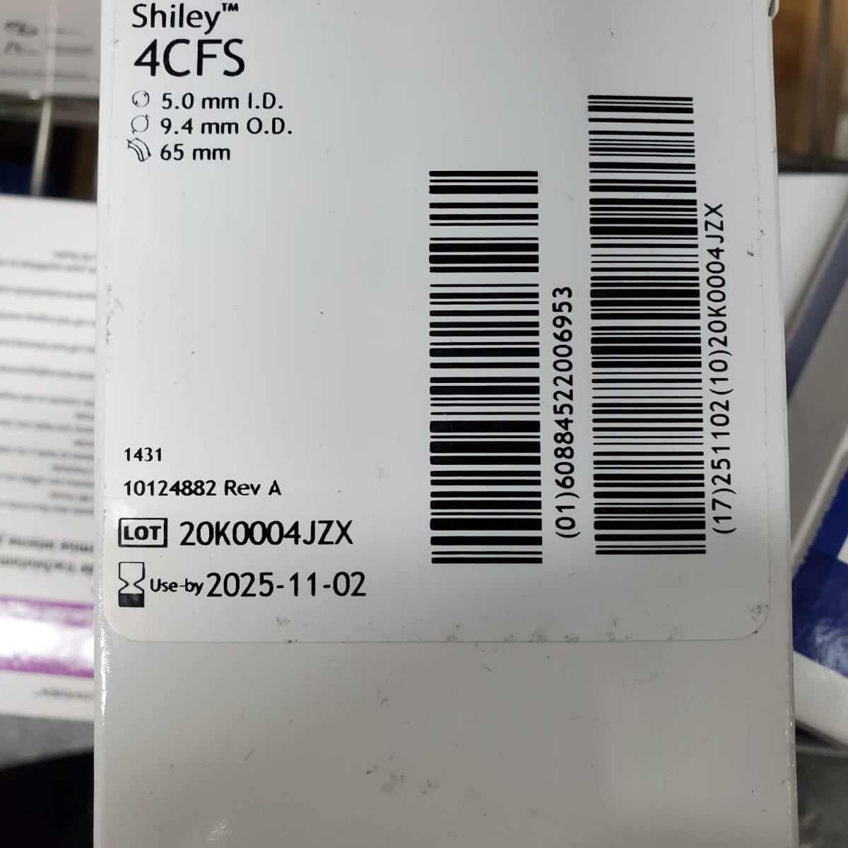 Shiley 4CFS Non-Fenestrated Tracheostomy Tube, Cuffless, Size 4 – Save ...