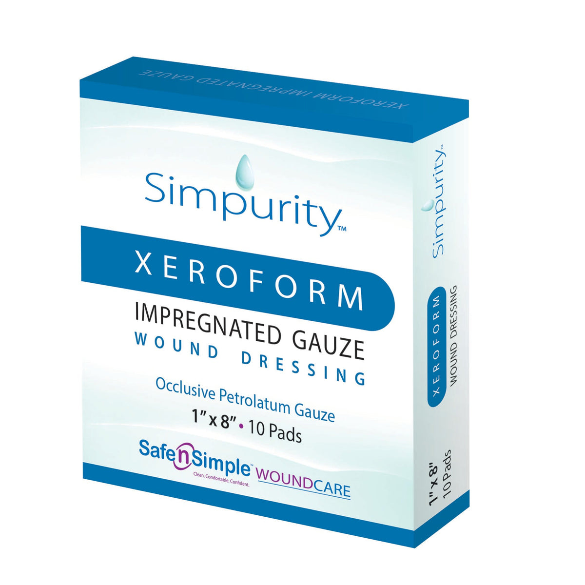 Simpurity™ XeroForm Petrolatum Impregnated Gauze Wound Dressing – Save ...