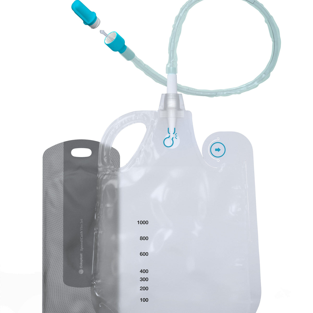 SpeediCath Flex Set Catheter and Bag, 16 FR, 13" – Save Rite Medical