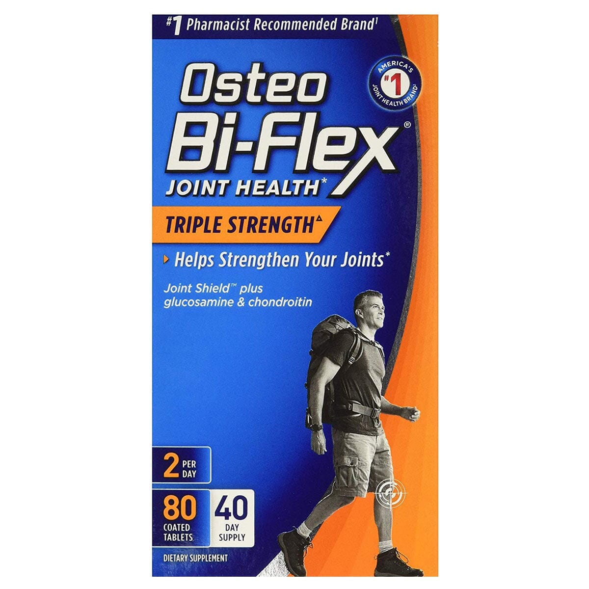 US Nutrition Osteo Bi-Flex® Triple Strength Dietary Supplement, Coated ...
